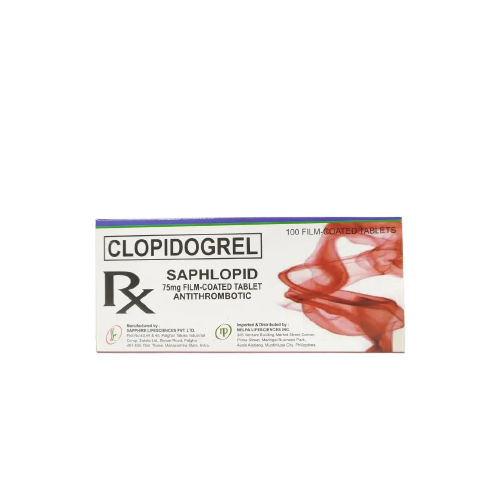 SAPHLOPID Clopidogrel Sulfate 75mg Film-Coated Tablet 1's price in the ...